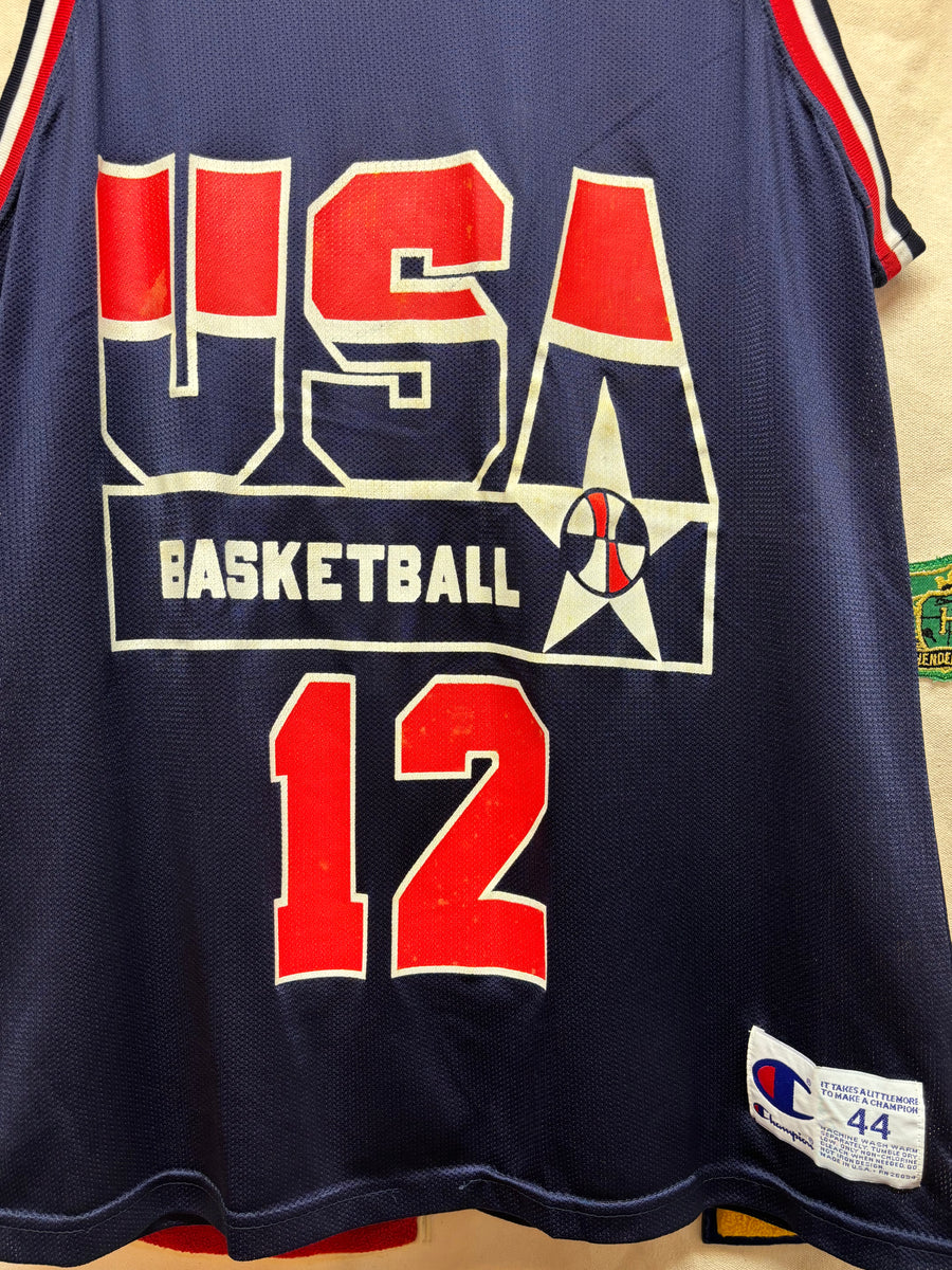 Vintage USA Basketball Olympics Dominique Wilkins Dream Team Champion ...